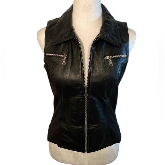 Wilsons Leather | Jackets & Coats | Wilsons Maxima Leather Womens Vest ...